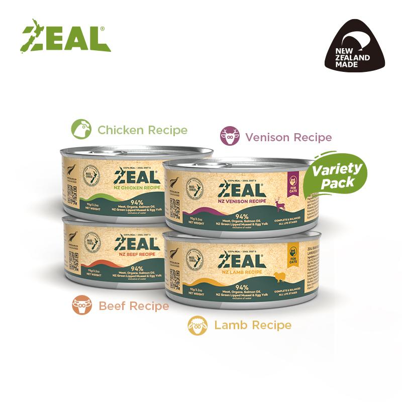 ZEAL Natural Cat Wet Food | 94% High Meat Content | Balanced Nutrition ...