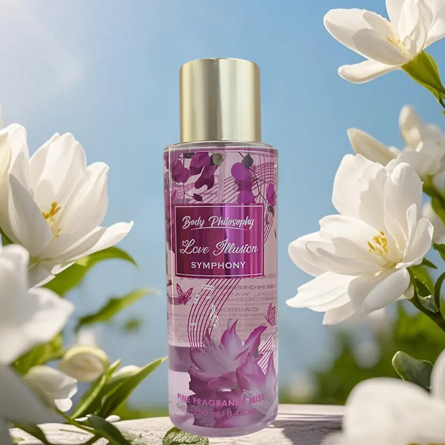 Body Philosophy Love Illusion Symphony Fragrance Body & Hair Mist 250ml ...