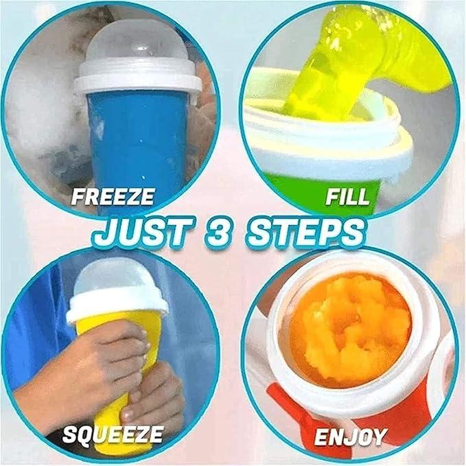 Slushy Maker Cup, Slushie Maker Cup Magic Quick Frozen Smoothies Cup ...