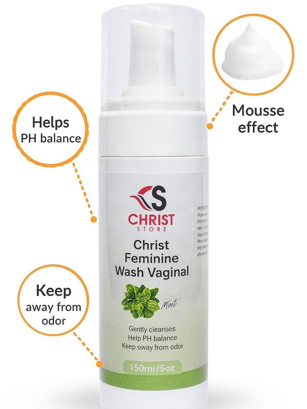 Christ Feminine Wash Vaginal Gently Cleanses Help PH Balance keep away ...