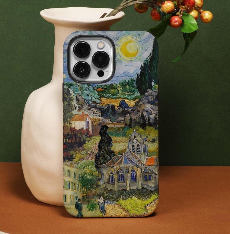 Sunny Day Oil Painting Phone Case, Artistic Phone Case, Inspired ...