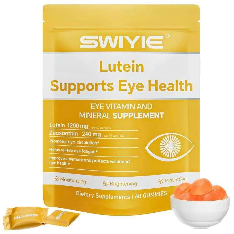 Swiyie Lutein & Zeaxanthin Gummies – Eye Health Supplement with ...