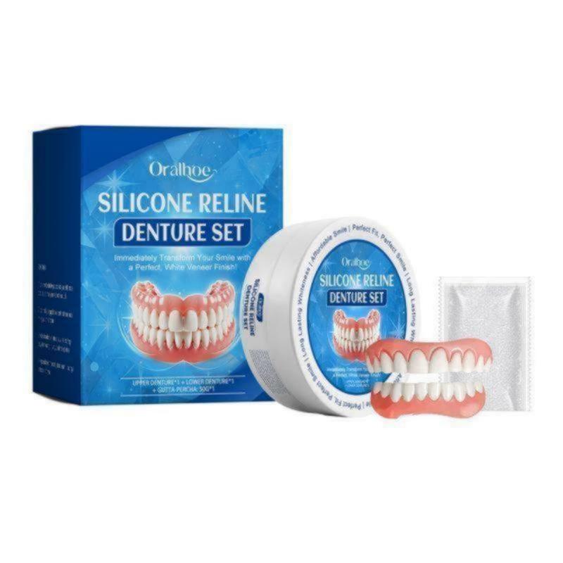 Realistic Upper & Lower Dentures - Natural-Looking Teeth Replacement ...