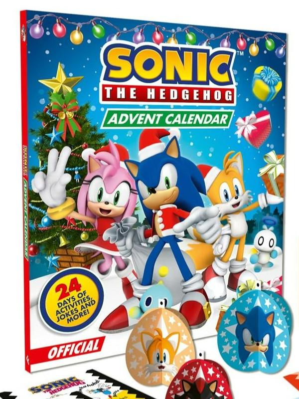 Sonic The Hedgehog Christmas Advent Calendar: A festive collection of ...