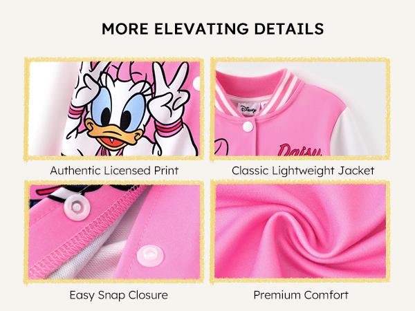 Disney Minnie Mickey Stitch Princess Frozen Elsa Marvel Jacket ...