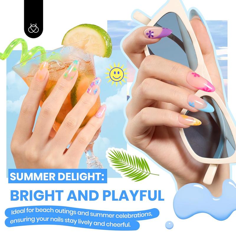 Beetles Gel Nail Polish Kit with U V Light Base and Matte&Glossy Top ...