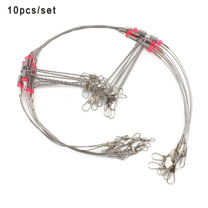 Stainless Steel Fishing Line Holder (10pcs/set), Anti-winding Durable ...