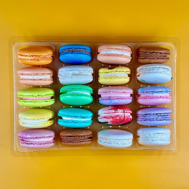 20 Pack of French Macarons - Amanda's Macaron Shoppe Assorted Macarons ...