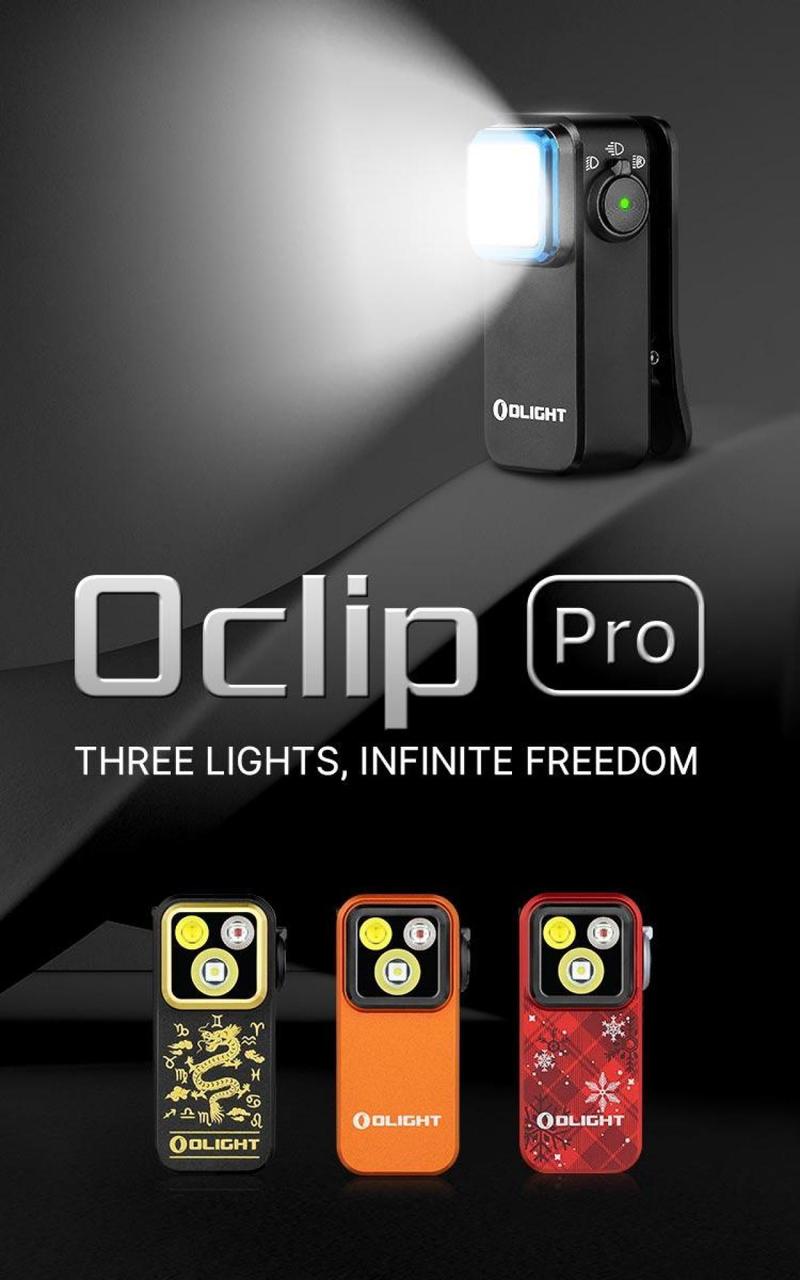 TikTokShopBlackFriday OLIGHT Oclip Pro Clip on Flashlight with ...
