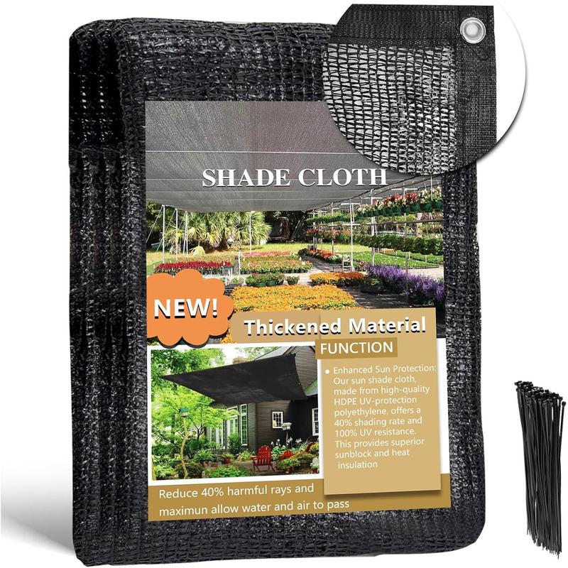 40% Garden Shade Cloth for - 6.5x6.5FT UV-Resistant Greenhouse Shade ...