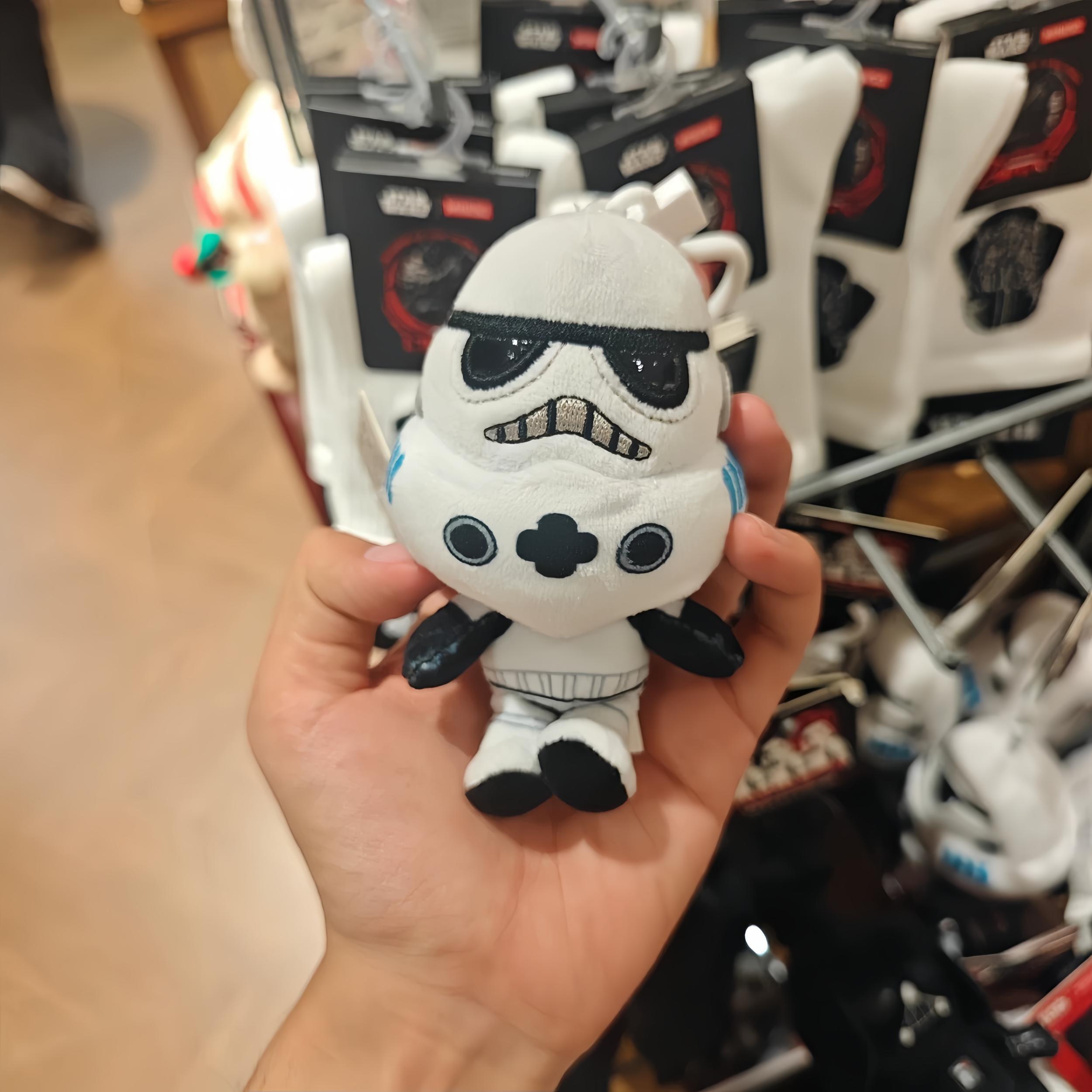MINISO Star Wars Mandalorian Grogu Plush Keychain Collection, Cute Baby ...