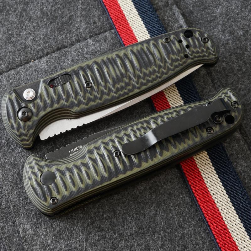 New Model 4300 Folding Knife, Pocket Knife, D2 Blade Material, G10 ...