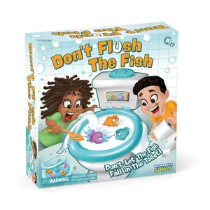 Don't Flush The Fish Game - Hand-Eye Coordination, Strategy Board Games ...