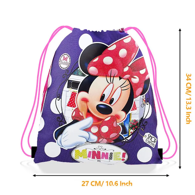Disney Minnie Drawstring Backpack - TikTok Shop