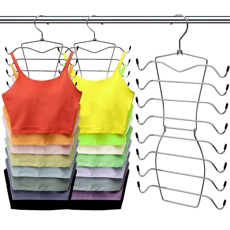 8-Layer Stainless Steel Foldable Bra Organizer, Multi-Functional ...