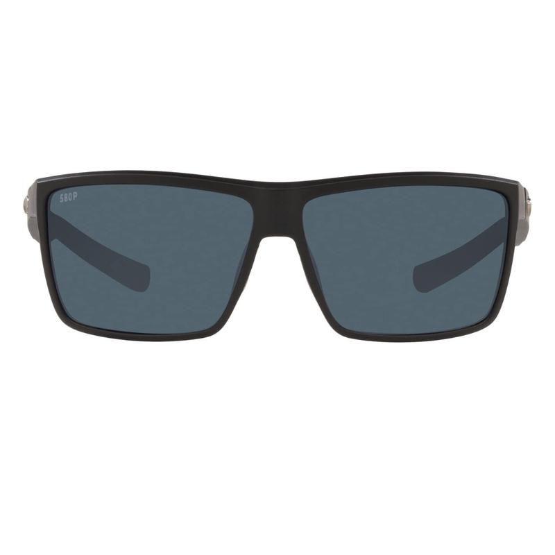 Costa Men's Rincon Black Frames with Mirrored Polarized Lenses Elegant ...