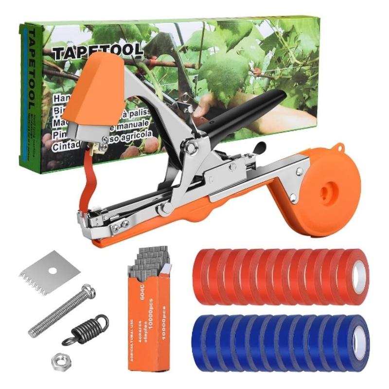 Plant Tying Machine, Plant Tapener, Tape Gun, Garden Tape Tool with 20 ...