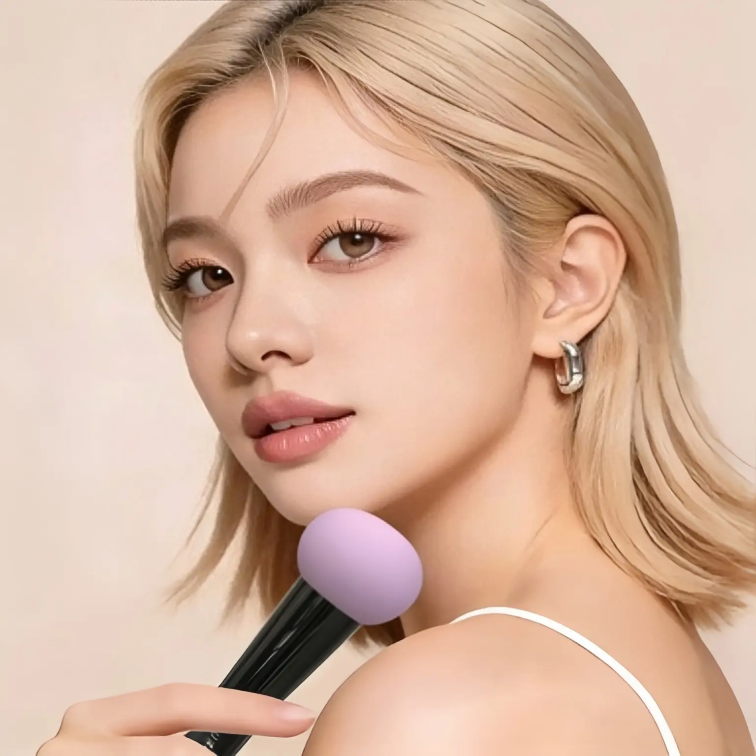 Lipstick-Sized Face Massager | Your On-the-Go Skincare Buddy - TikTok Shop