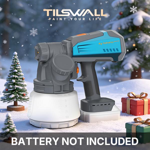 [Winter Special Offer]Tilswall Shark 700 Cordless Paint Sprayer for ...
