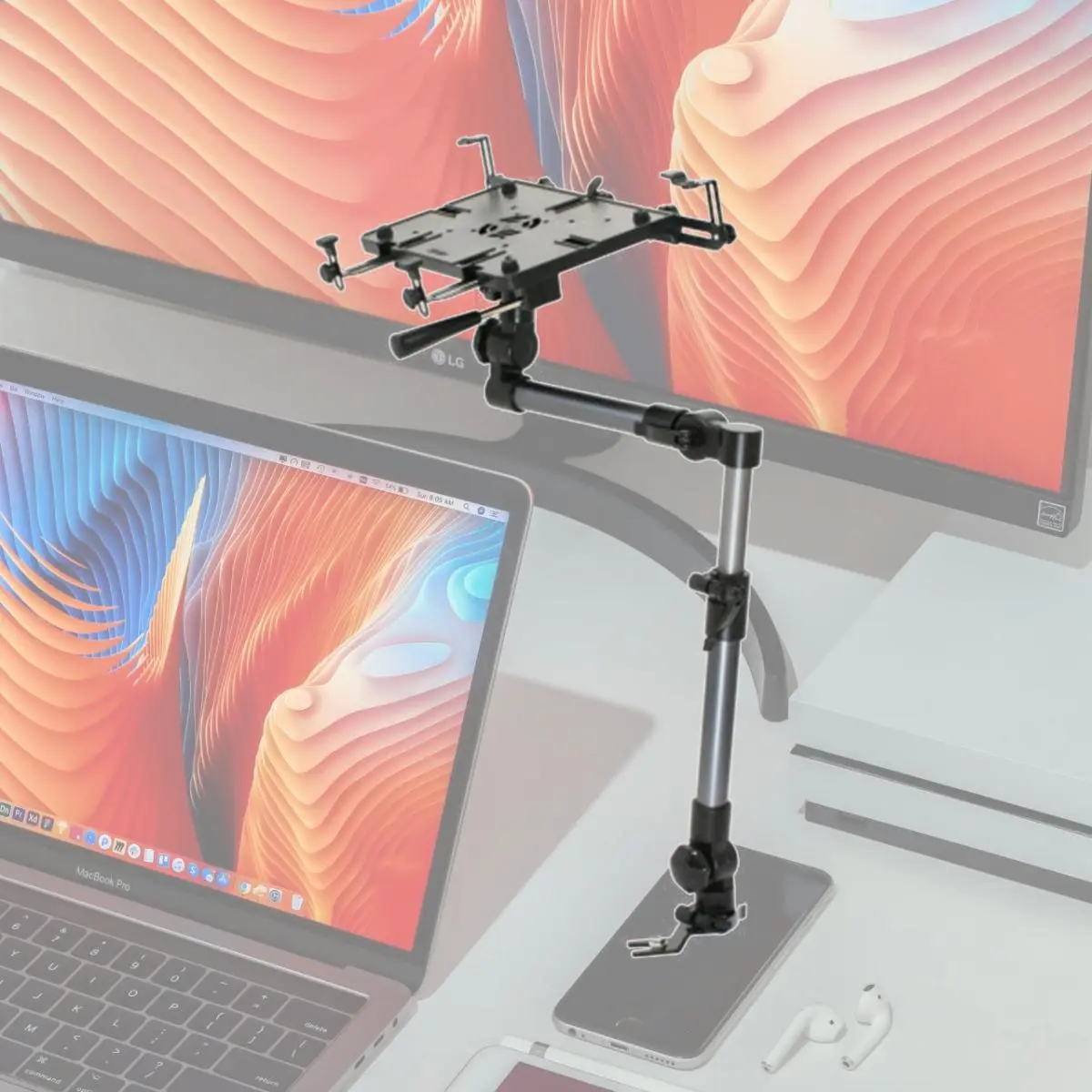 212 MAIN Mobotron MS-526 Heavy-Duty Universal Base Car Mount ...