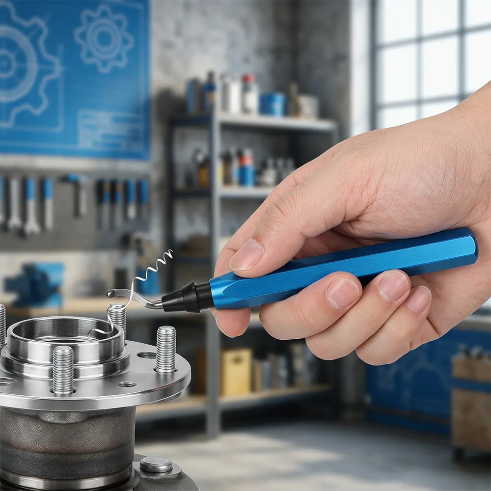 [17pcs] 3D Print Deburring Tool Kit, Needle File, Metal Handle ...