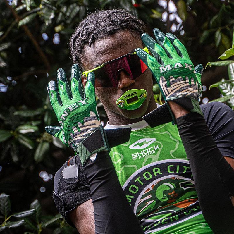 Shock Doctor Warheads Max AirFlow Football Mouthguard with Enhanced ...