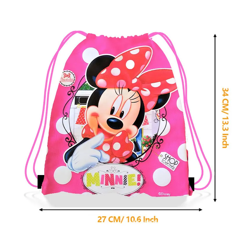 Disney Minnie Drawstring Backpack - TikTok Shop