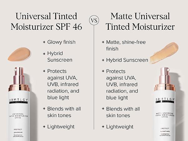 DRMTLGY Matte Universal Tinted Moisturizer SPF 46 1.7 fl oz Facial Hydrate