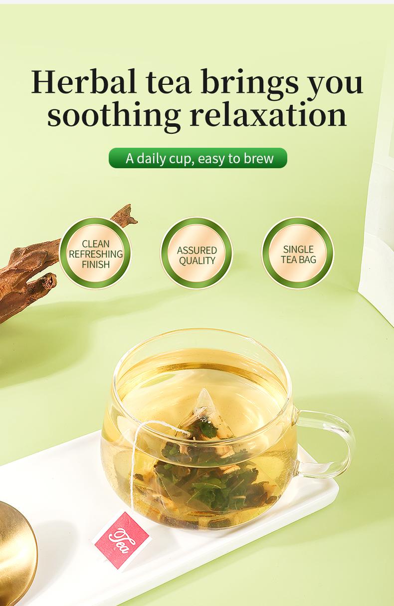 Nine-Ingredient Herbal Tea – Natural Daily Balance Blend, Caffeine-Free ...