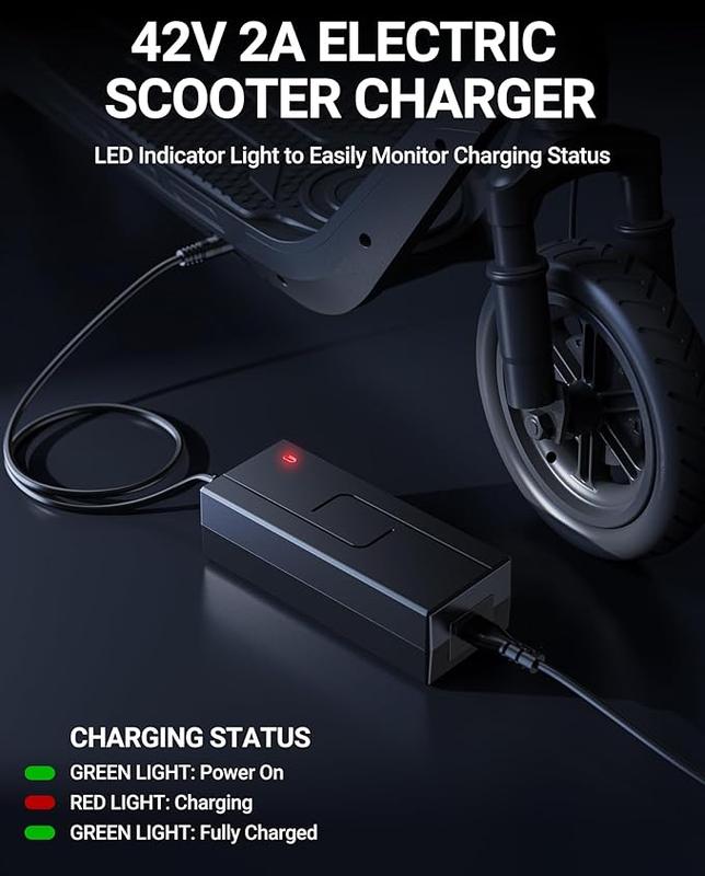 42V 2A Charger for Jetson Electric Bike & Scooter, Compatible with ...