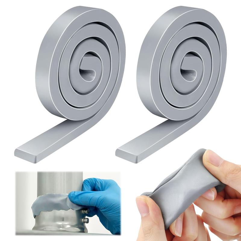 2 Pack Moldable Putty, Non Hardening Multi Purpose Duct Seal Compound ...