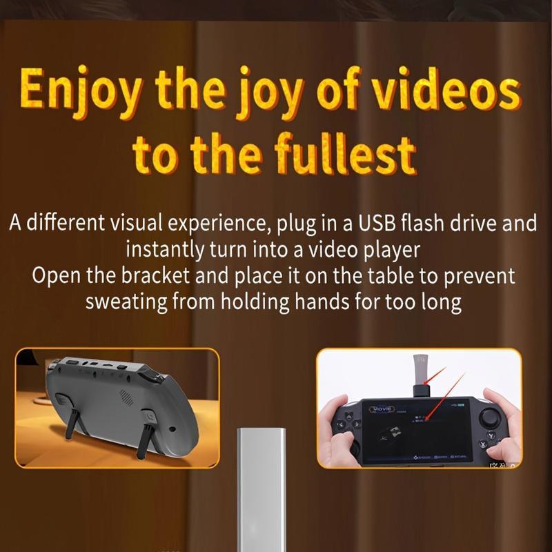 WUDS SF3000 Retro Handheld Game Console 4.5 Inch IPS Screen Wireless ...