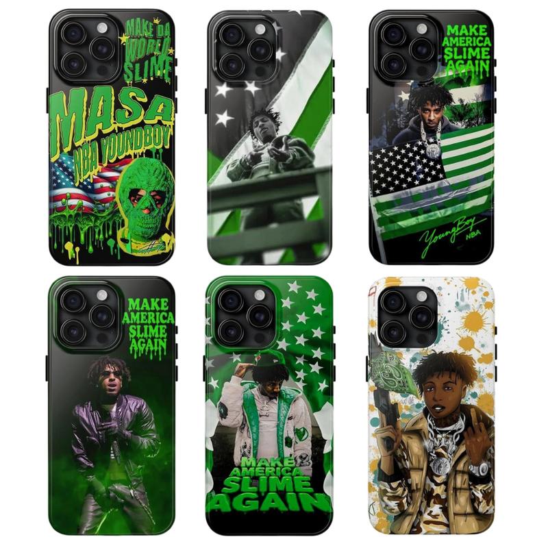 Y0ungb0y Never Broke Again Phone Case Tour 2025 Compatible with iPhone ...