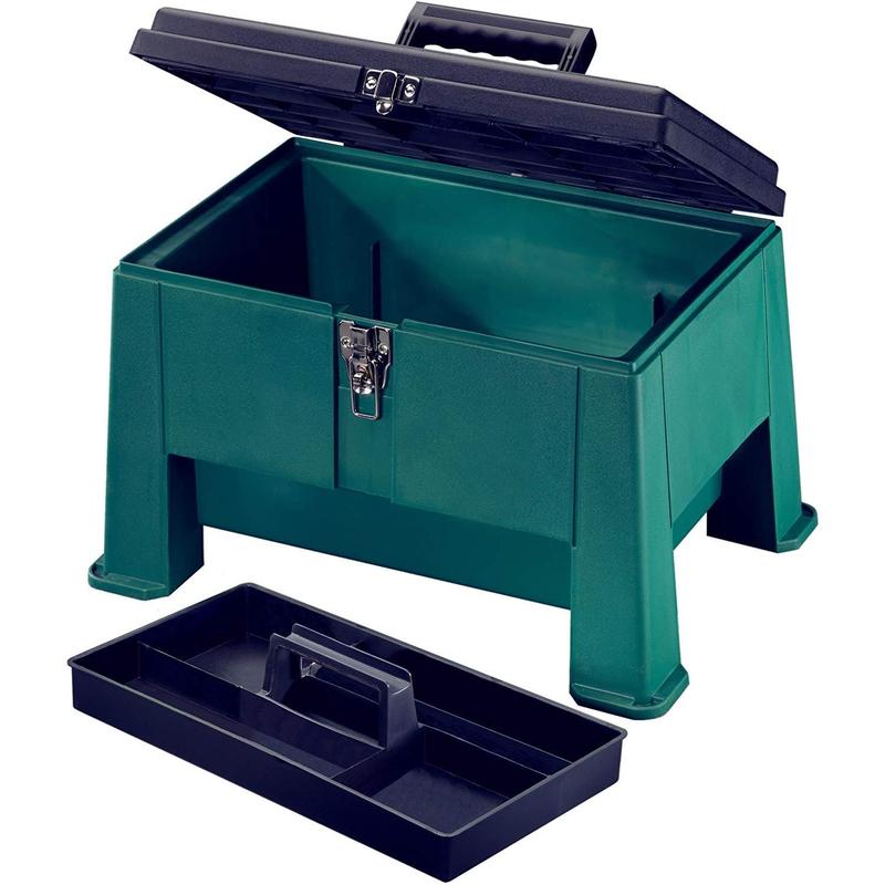 Step N Store Stool Tool Box 20" Garden Green - TikTok Shop