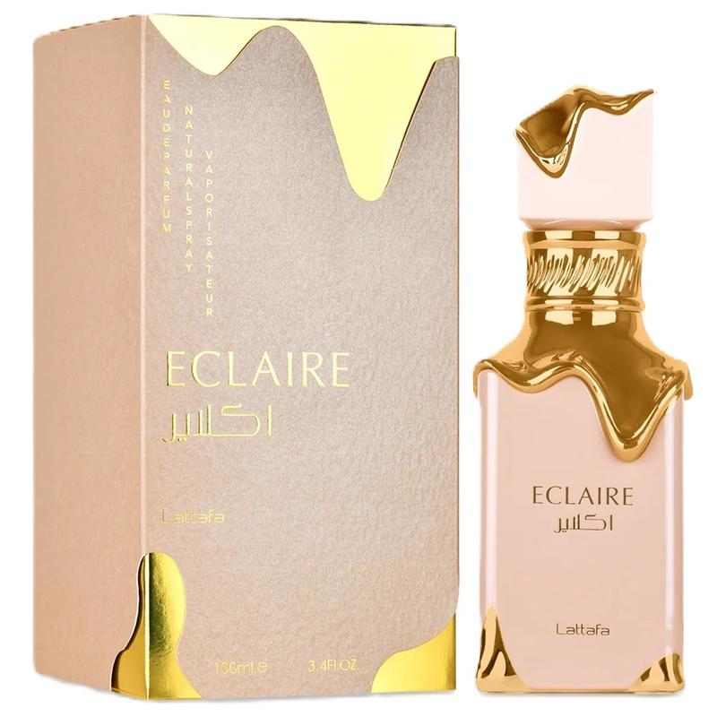 Lattafa Eclaire for Unisex Eau de Parfum Spray, 3.4 Ounce Perfume