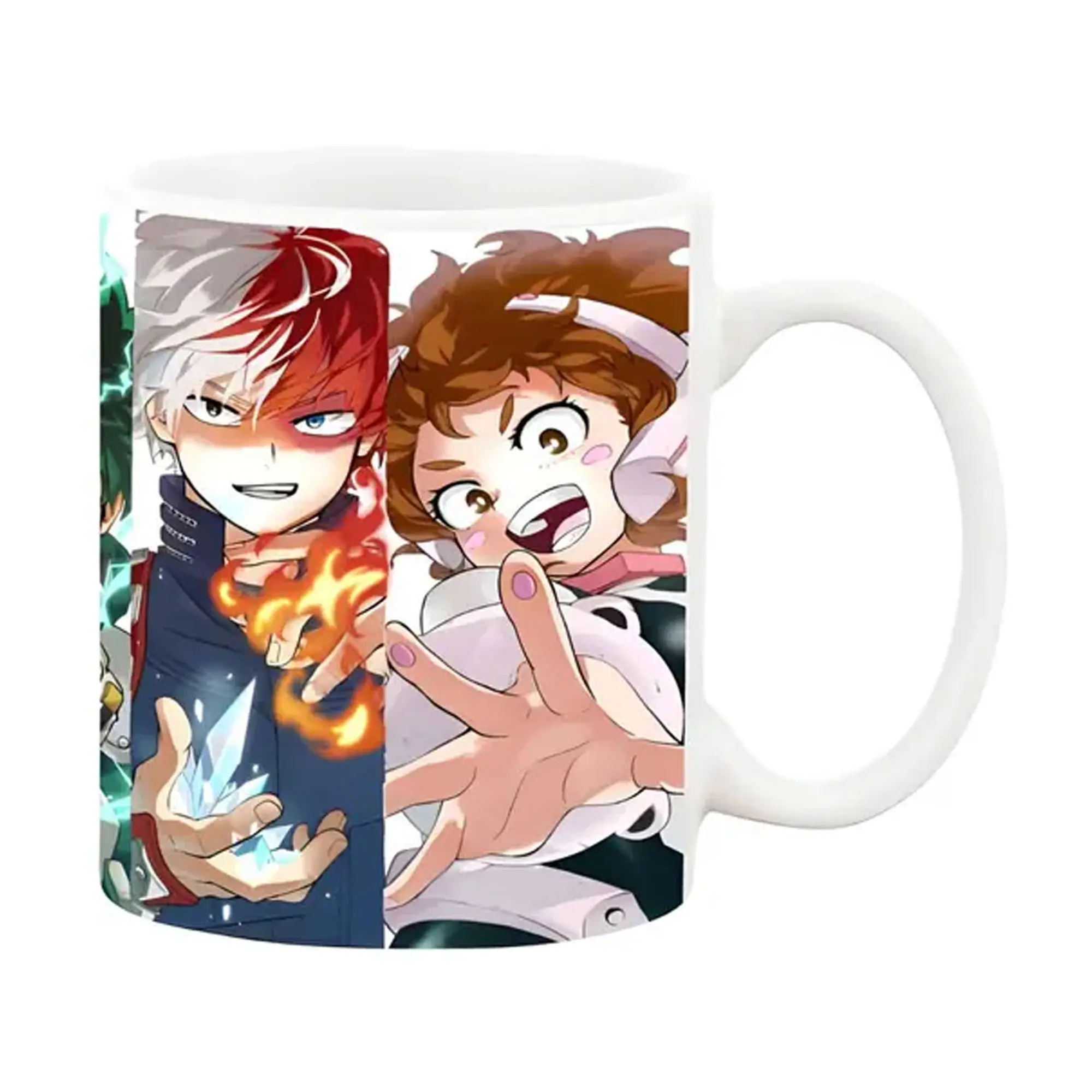 My Hero Academia Mug, Deku, Bakugo & Todoroki Character Power Trio ...