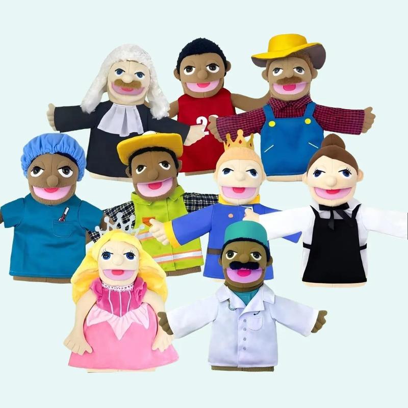 Professional Hand Puppet Toys with Joystick, Interactive Parent-Child ...