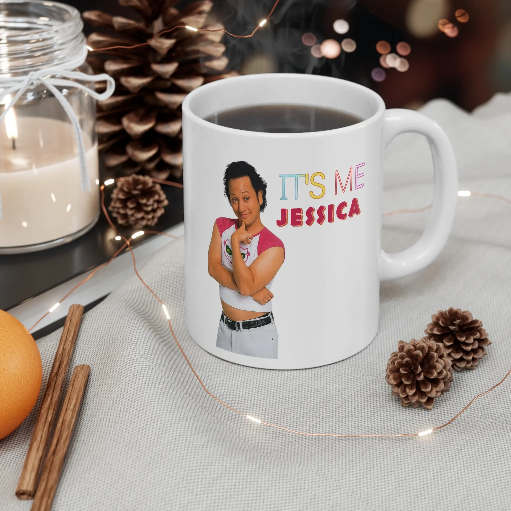 It's Me Jessica Mug The Hot Chick Meme Mug - TikTok Shop