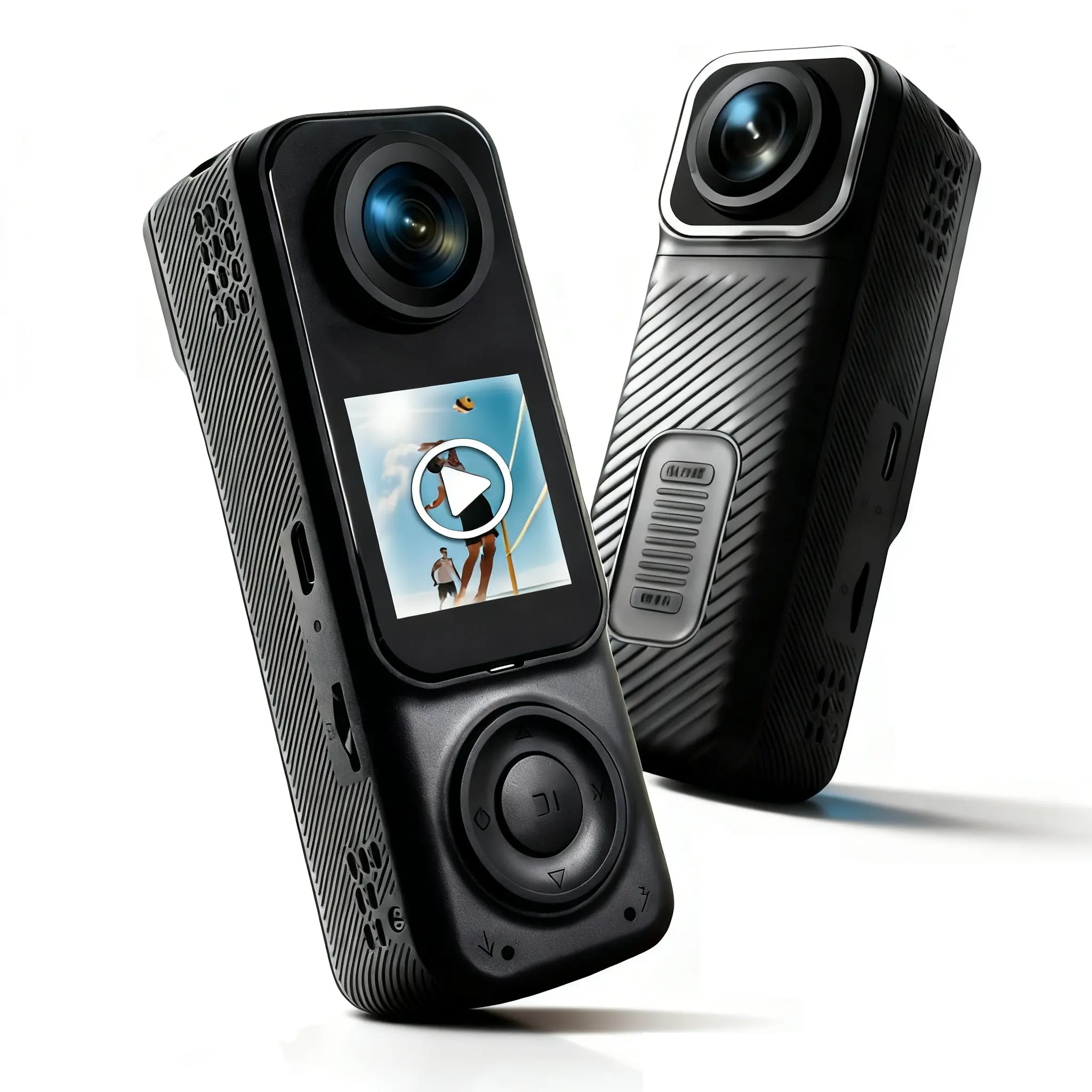 2K Dual-Lens Action Camera,360° Digital Camera,Wide-Angle,8x Digital ...