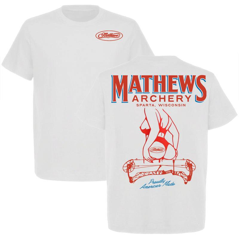2025 Mathews Archery Sexy Girl Proudly American Made T-shirt, Archery ...
