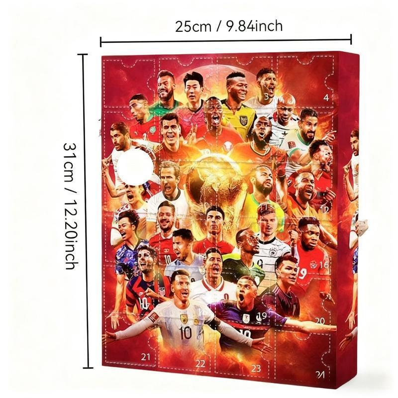 Advent Calendar World Cup Football Blind Box Interesting Character ...