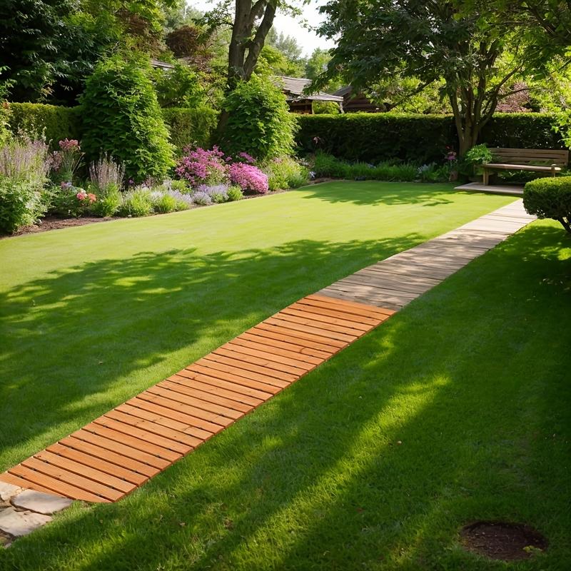 PIYPIY [Durable Pine Garden Pathway] Durable Pine 6/8/10/12ft Roll-Up ...