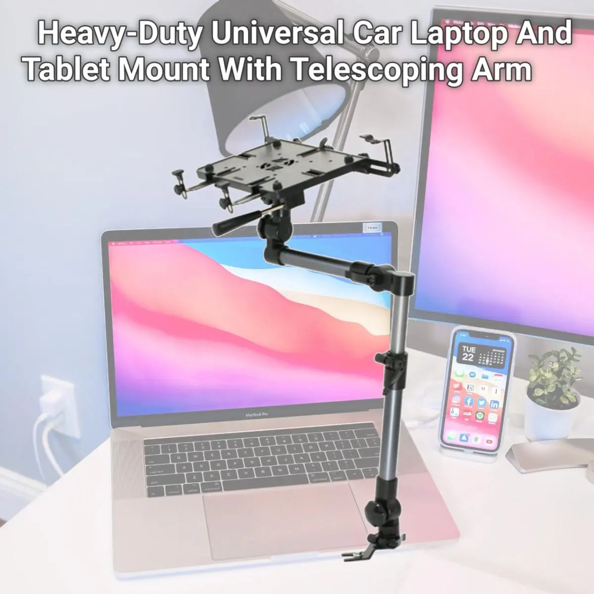 212 MAIN Mobotron MS-526 Heavy-Duty Universal Base Car Mount ...