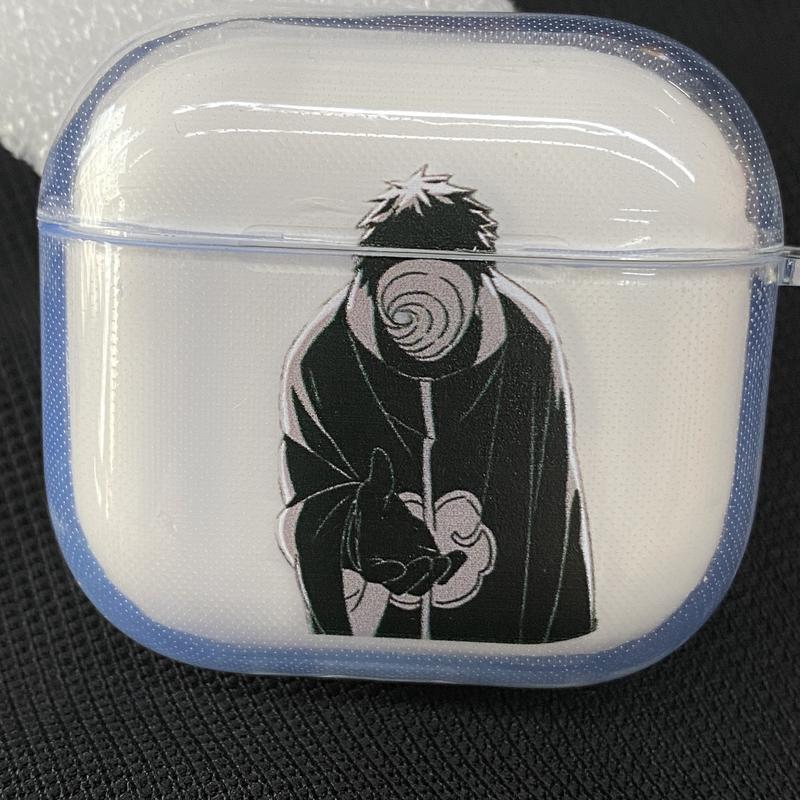 Naruto Inspired Obito Uchiha Sasuke Uchiha Cool Anime Character AirPods ...