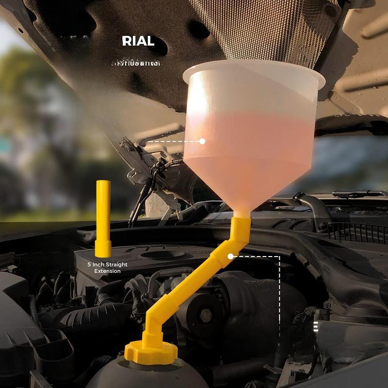 SMART JERRY - Coolant Bleeder Kit, Universal Radiator Burping Funnel ...