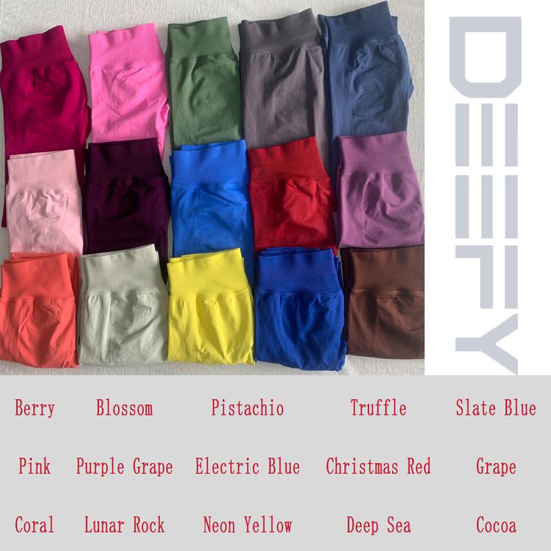 DEEFY Women Seamless Pants Butt Lifting Leggings - TikTok Shop