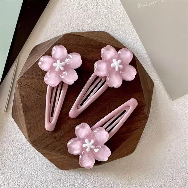 [1 gift] Pink hair clip, suitable for gift friends, holiday gifts ...