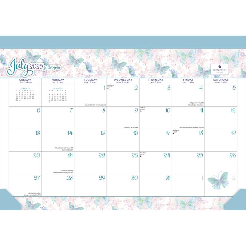 House of Turnowsky OFFICIAL | 2026 14 x 10 Inch 18 Months Monthly ...