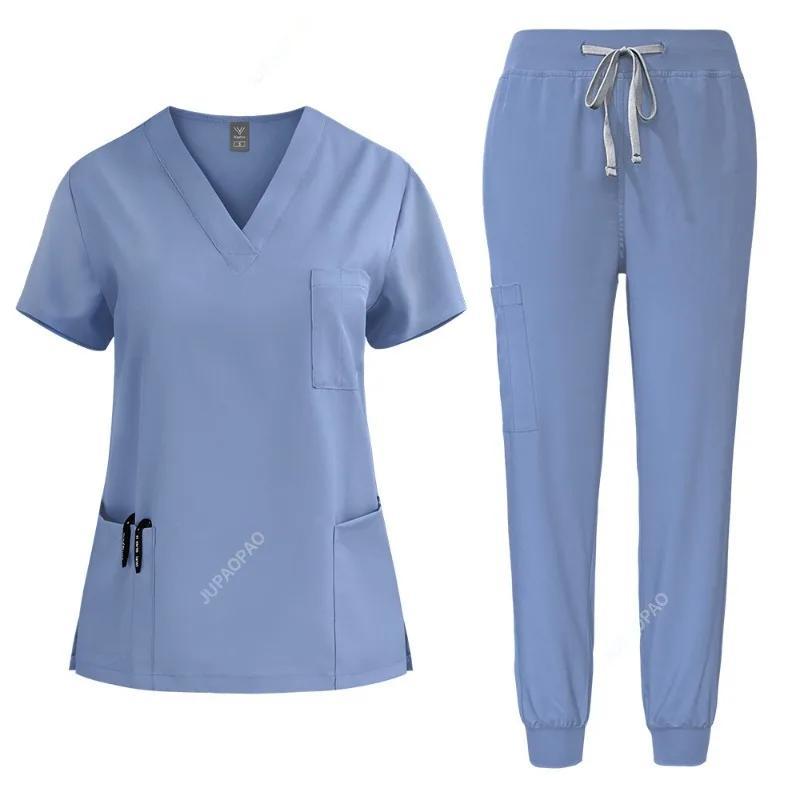 Women's work uniform Nurse Uniform Woman Hospital Doctor Men's Medical ...
