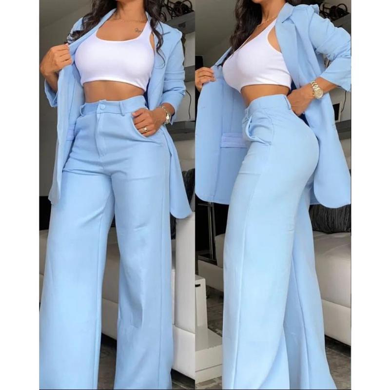 Women's suit Top Suit Pants Two-piece Set Temperament Women's ...